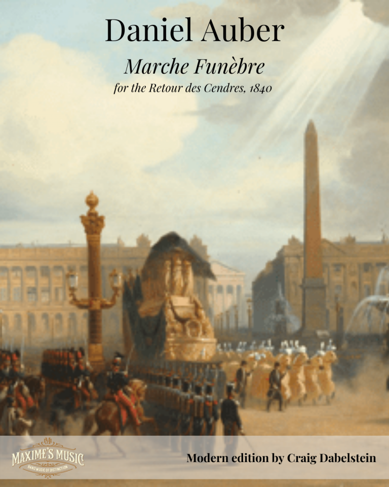 Auber, Marche Funèbre – Maxime's